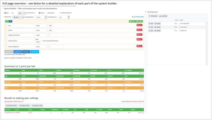 System Builder – User Guide - Inform Racing